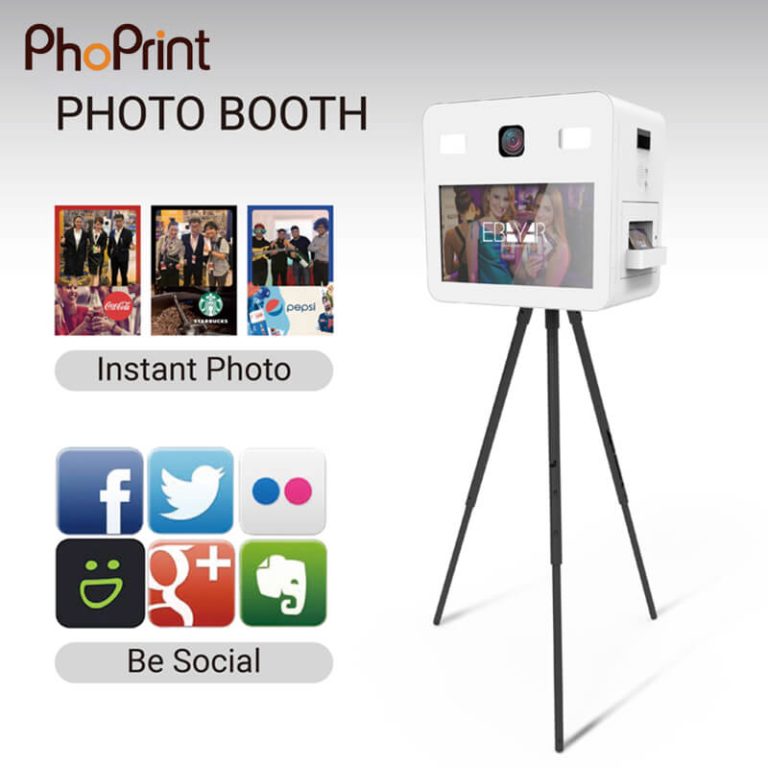 Mini Photo Booth Factory Sale - Instant Photo/Branded/Be social