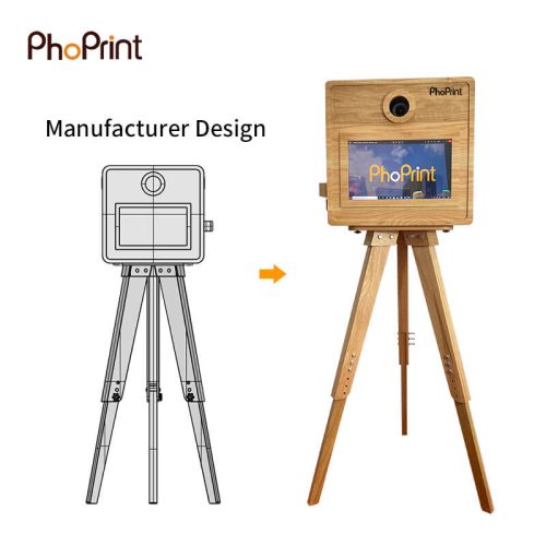 Custom Photo Booth Enclosure & Photobooth Case, Factory Price!