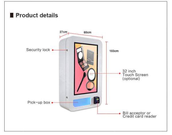 Cosmetics Vending Machine P series — ebayar