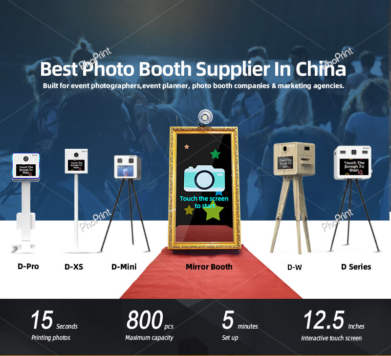 Mini Photo Booth With LED Light Manufacturers & Wholesalers