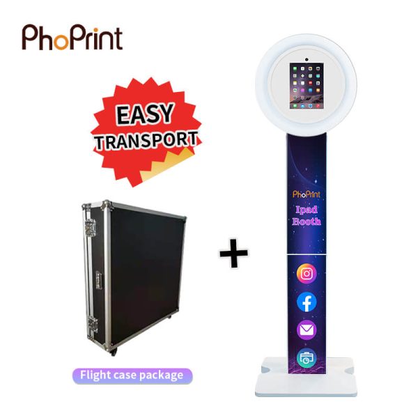 9.7''/10.5''/11'' IPad Photo Booths With Travel Case-Free Shipping