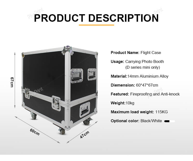 Photobooth Flight Case Package Supply