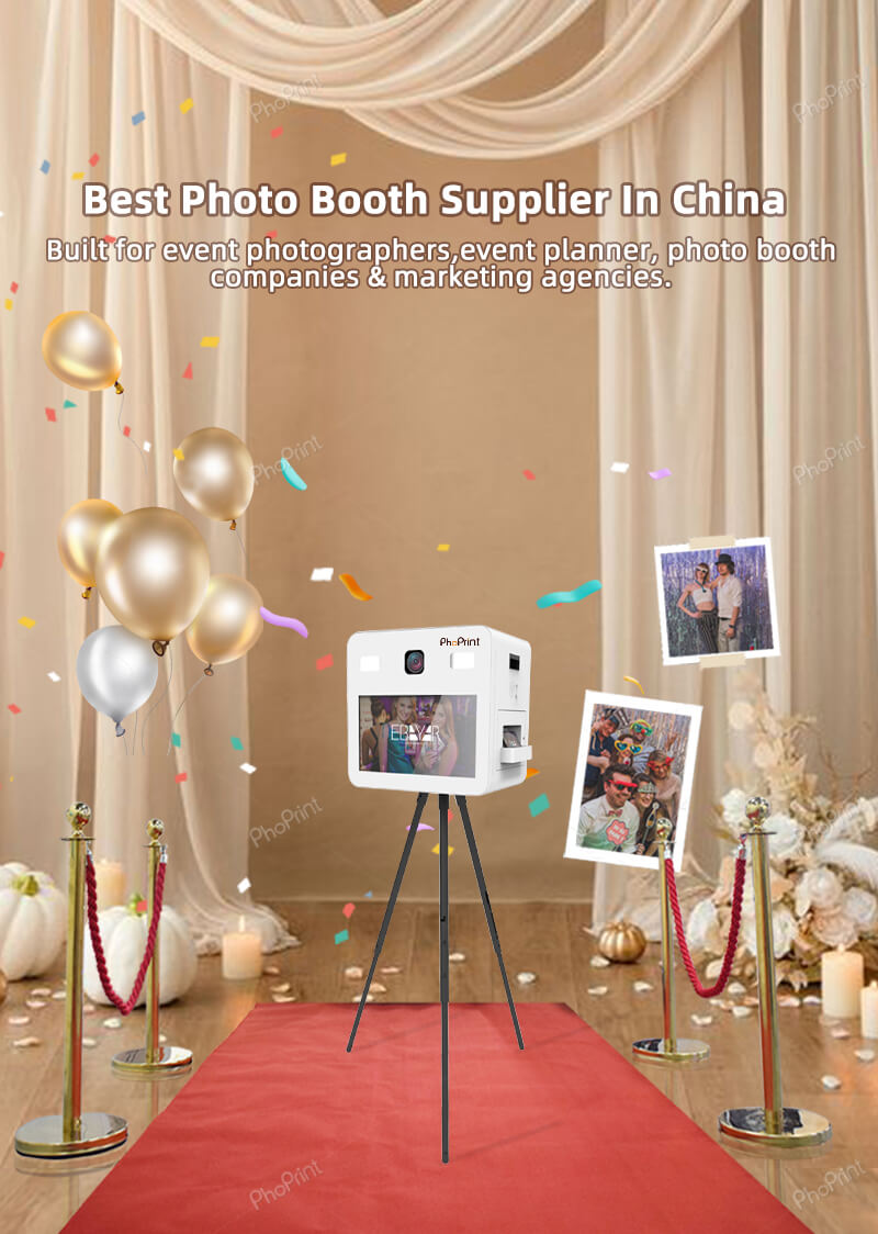 D Series Photo Booth Factory Sale - Instant Photo/Branded/Be social