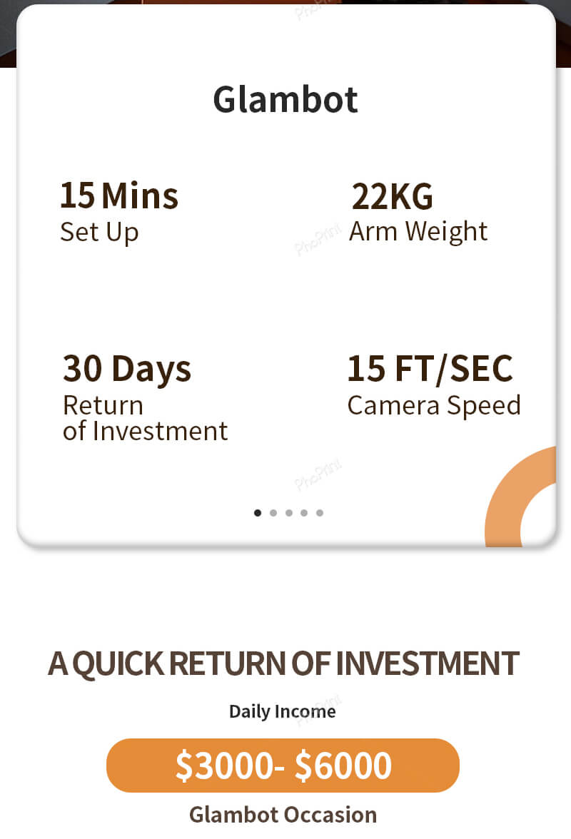 Glambot - Red Carpet Show Robot