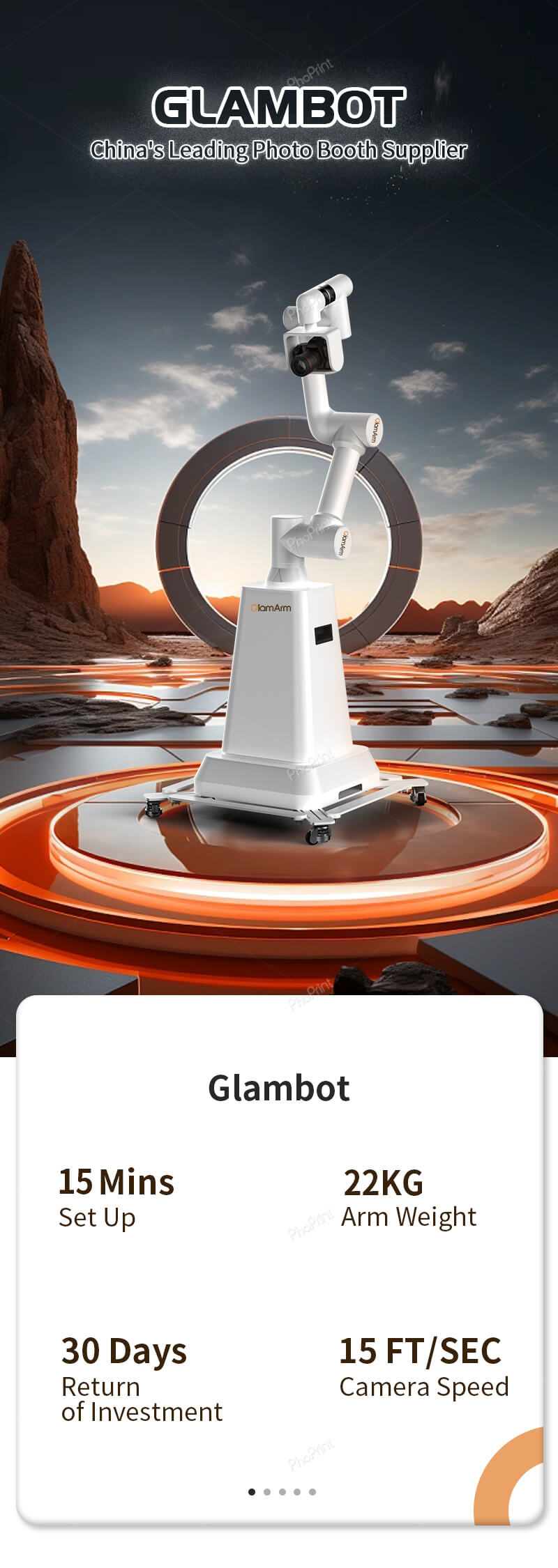 Glambot - Red Carpet Show Robot